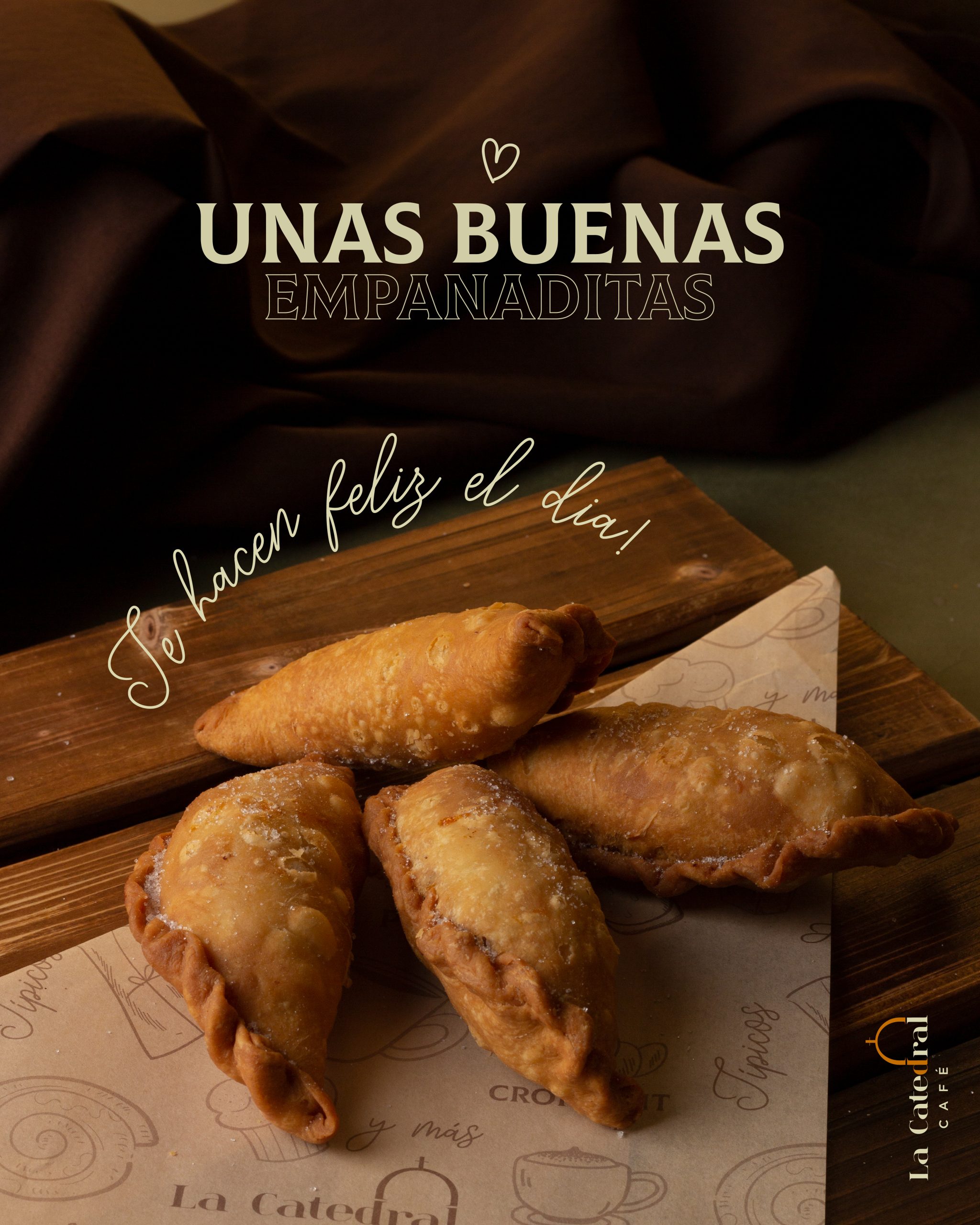 Empanadas, típicos, combos y onces – La Catedral Café